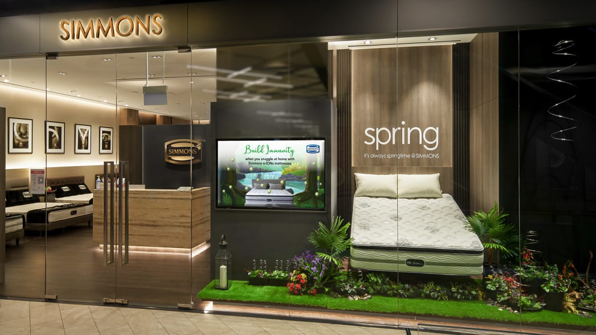 Wake to spring every day when you discover sound sleep with Simmons ...