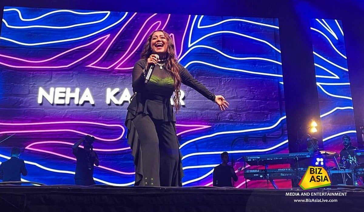 In Pictures: Neha Kakkar at Wembley part of UK Tour 2022 - BizAsia ...